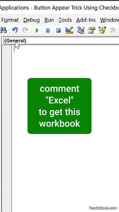 Checkbox Button Display Trick in #Excel #exceltutorial #spreadsheet #exceltraining - YouTube