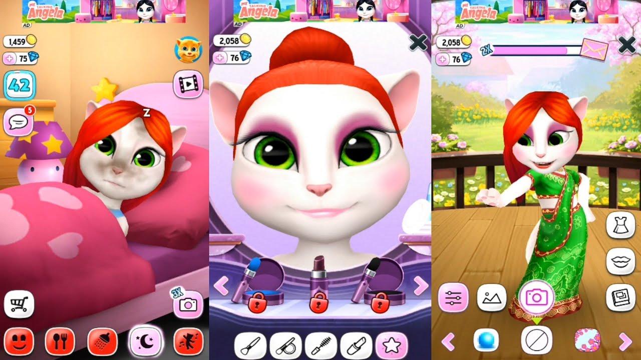 My Talking Angela iOS Gameplay Walkthrough #Level43 - YouTube