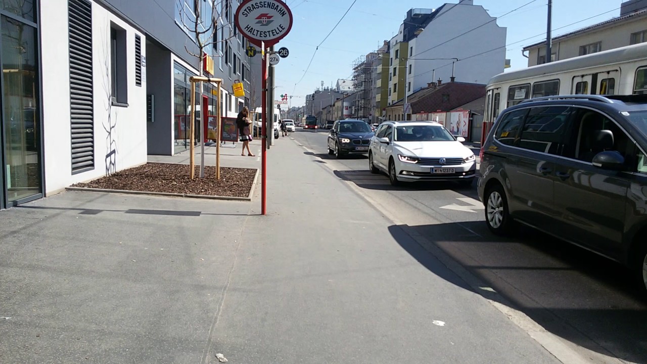 Autobus Linie 27A Josef-Baumann-Gasse in Wien - YouTube