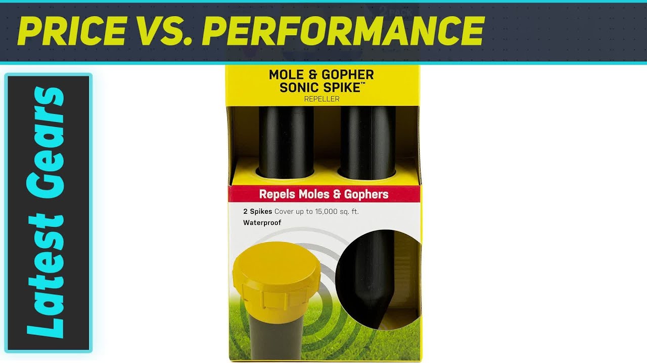 Victor M9012 Sonic Spike: Ultimate Gopher & Mole Repellent? - YouTube