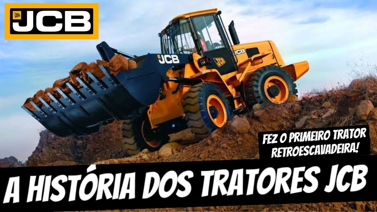 JCB e suas INCRÍVEIS MÁQUINAS - YouTube