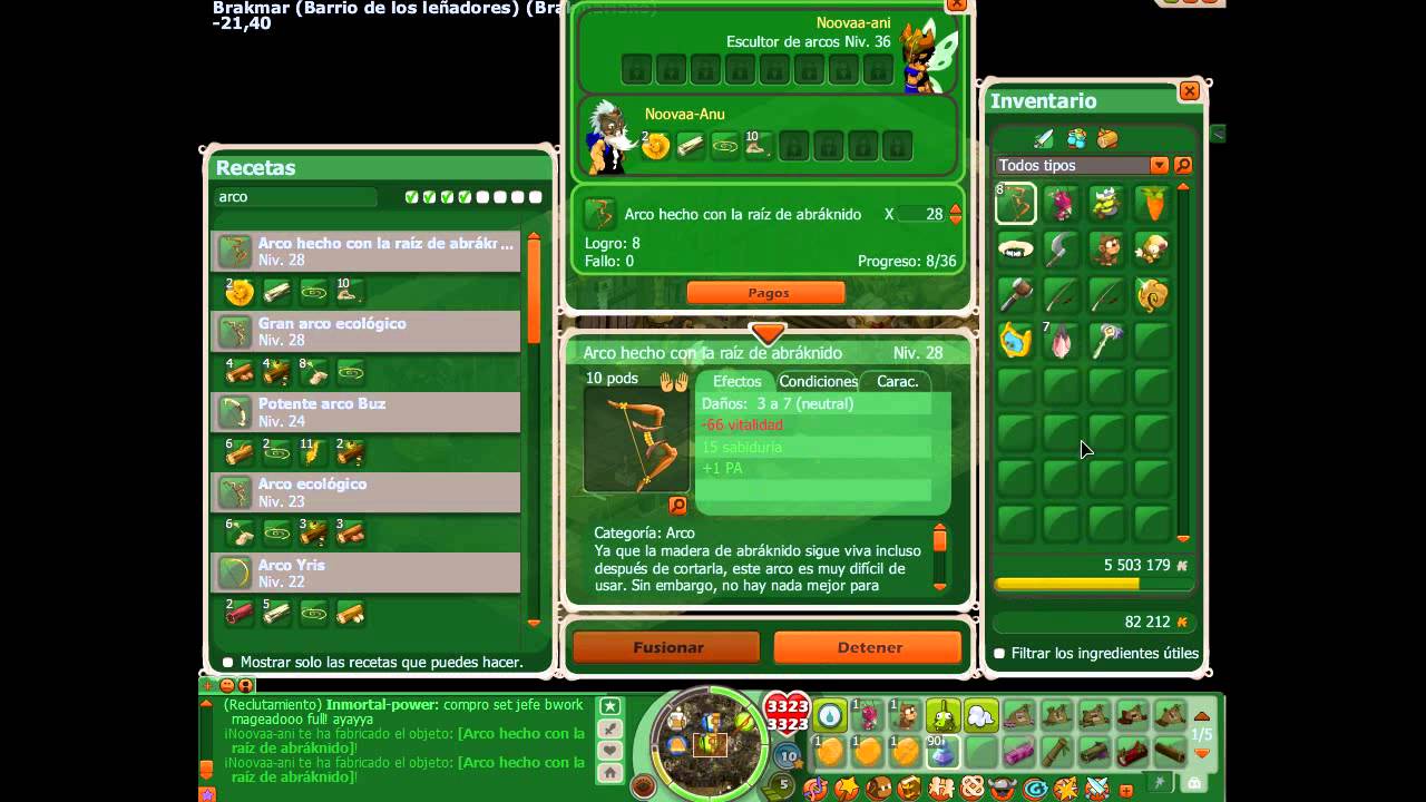 Como Hacer kamas en Dofus, Runas PA - YouTube