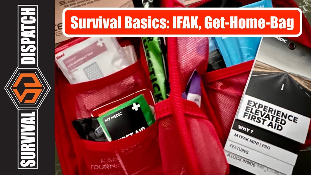 Prepper EDC Survival Gear: IFAK & Get Home Bag - YouTube