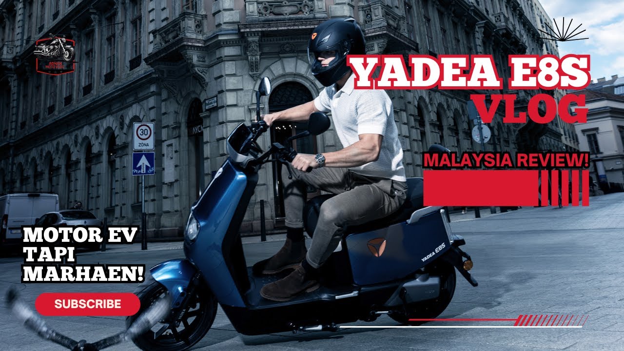 YADEA E8S REVIEW MY! Motor EV Mampu Milik yang Boleh upgrade spec RM3K ...