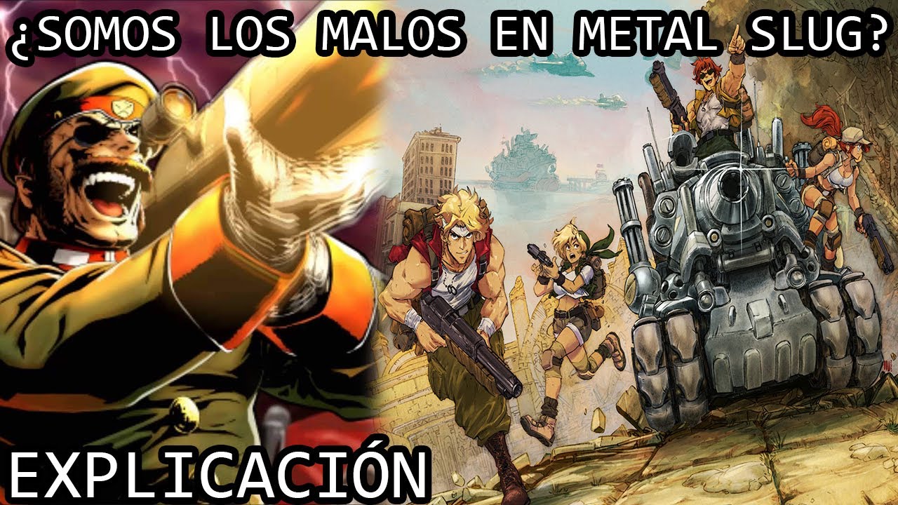 ¿Somos los Malos en Metal Slug? | Los Oscuros Motivos de Donald Morden ...