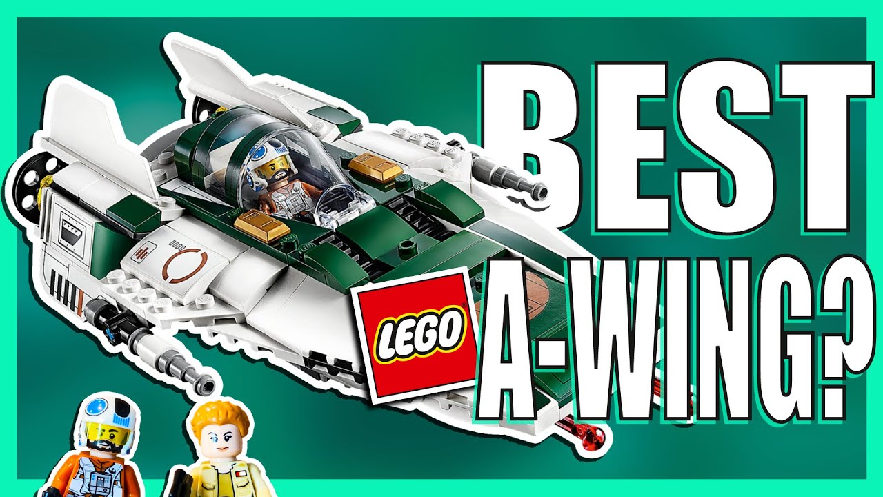 Is this the BEST A-WING? Better than UCS? (Review and Comparison LEGO A ...