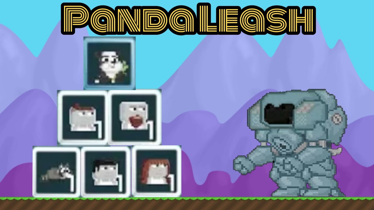 Paw Day 6 | New item Panda Leash - Growtopia - YouTube
