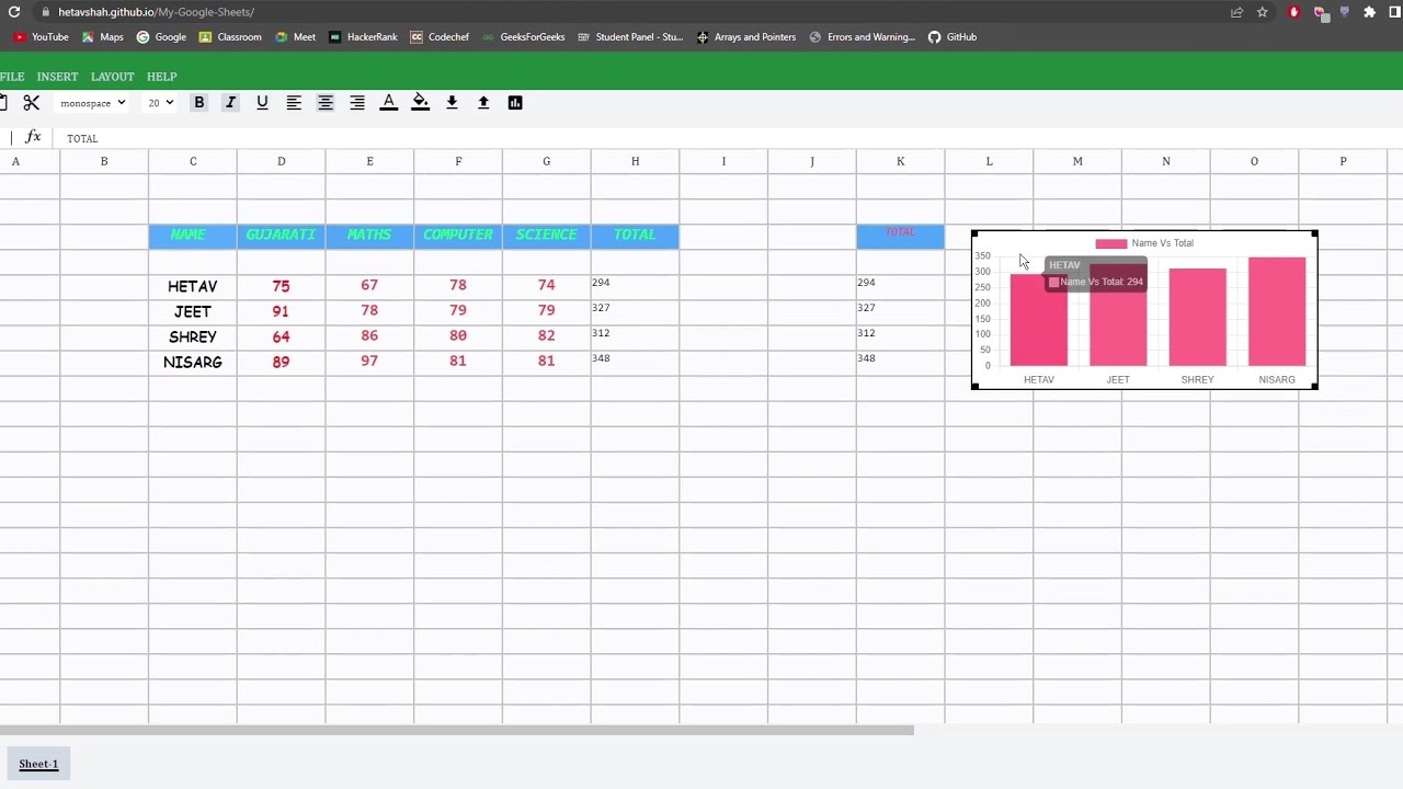 Microsoft Excel Clone Youtube
