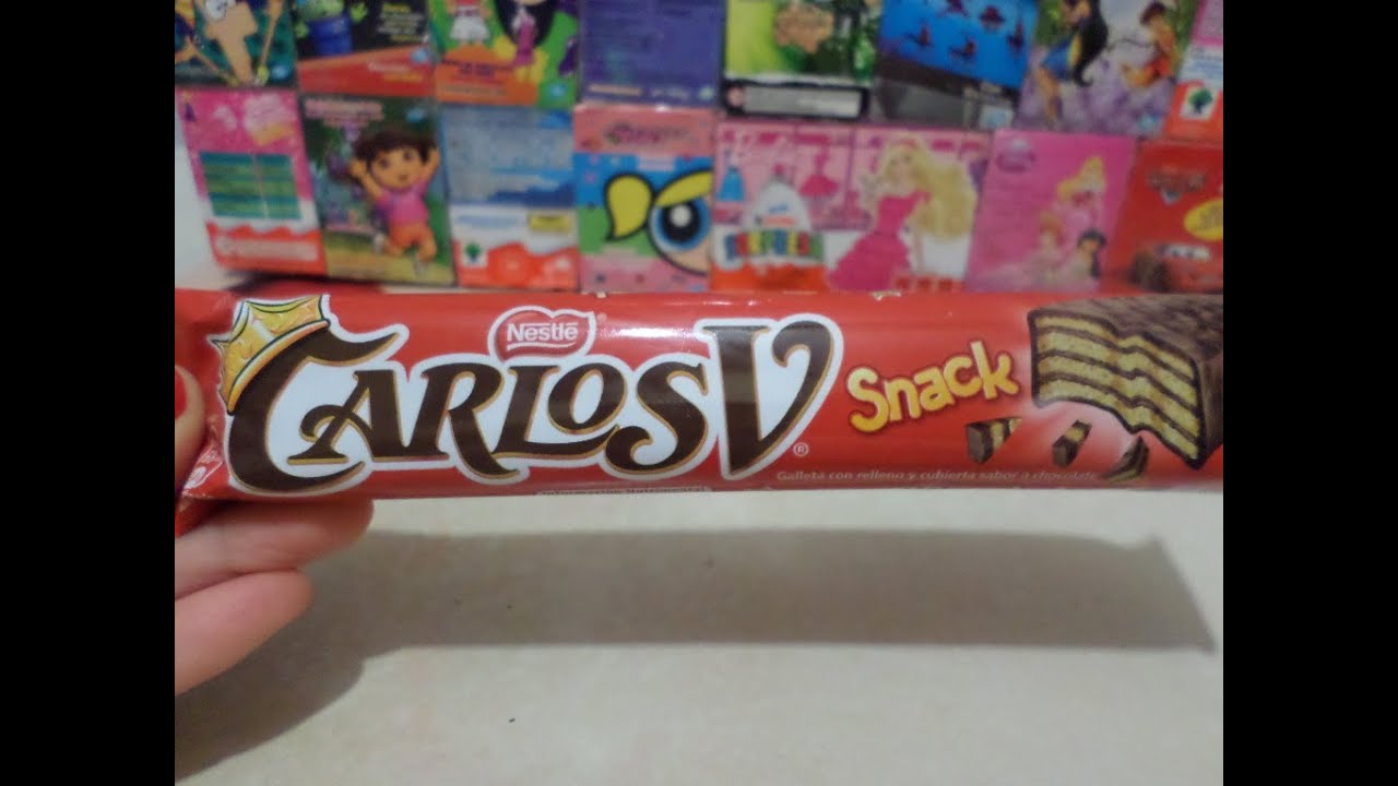 CARLOS V SNACK CHOCOLATE NESTLE - YouTube