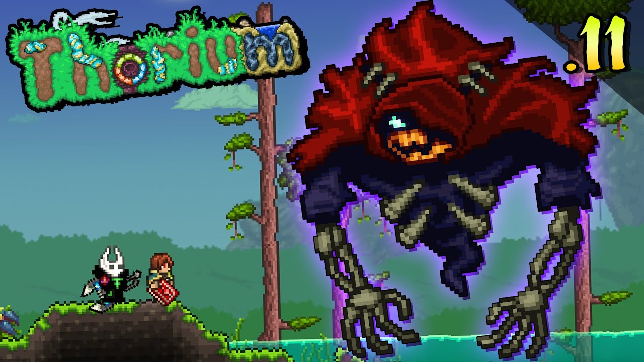 O BOSS SE CURA INFINITAMENTE! MAS EU ME CURO MAIS! Terraria Thorium Mod ...