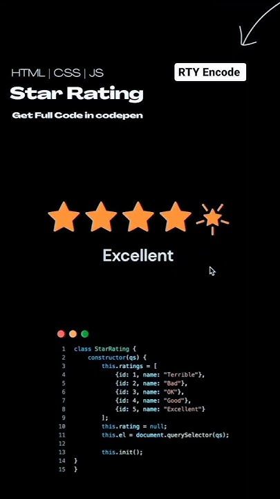 WOW: Give Your Website a 5-Star Look with #html & #css ! #shorts | rty encode - YouTube
