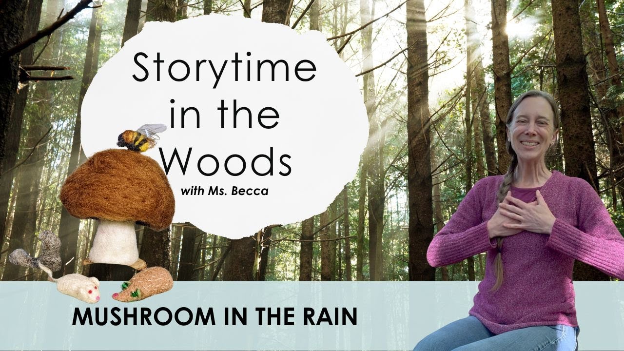 Mushroom in the Rain | A spring story for kids - YouTube