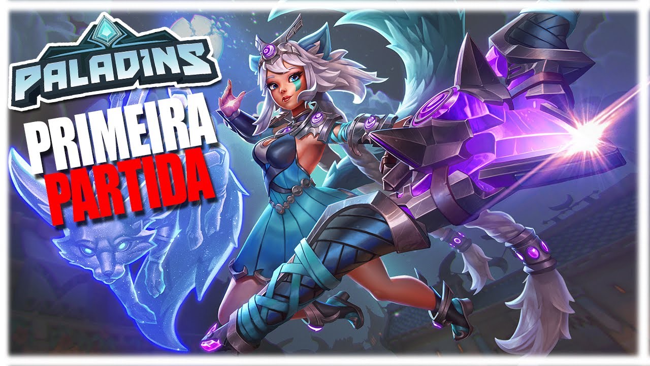 PALADINS MINHA PRIMEIRA PARTIDA GAMEPLAY NO PS4 - YouTube