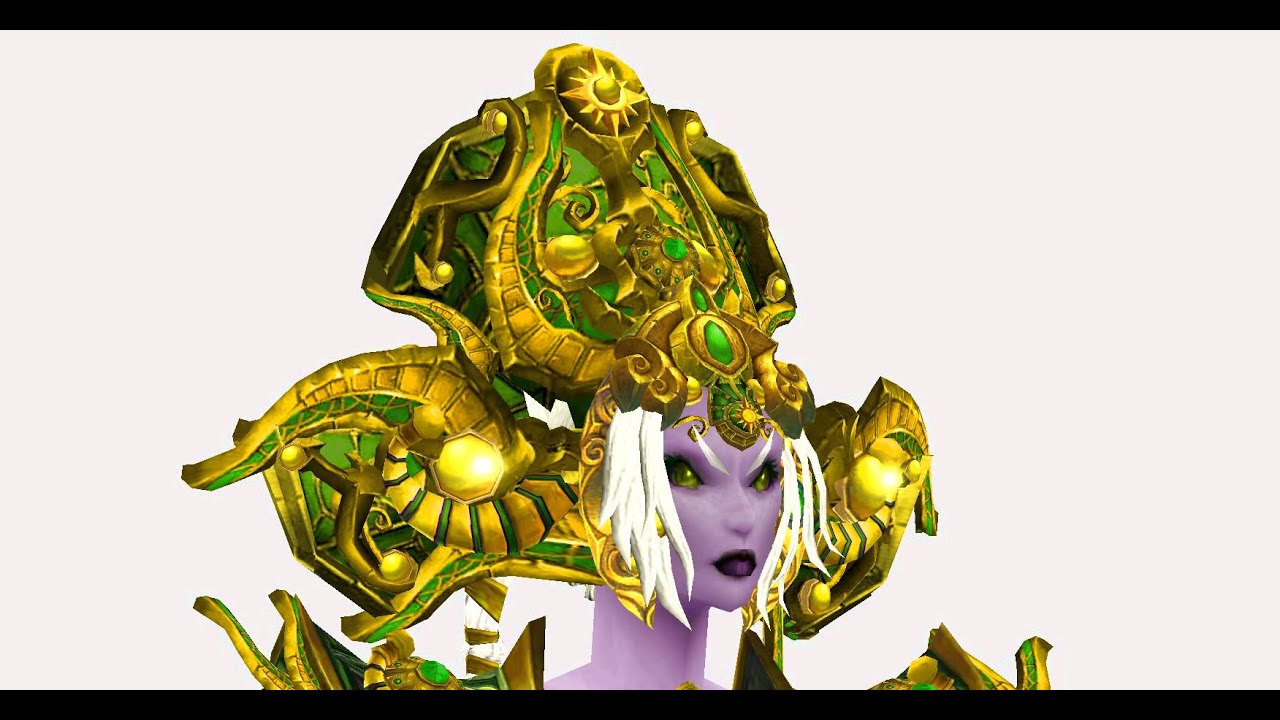 Queen Azshara~Highborne Outfit 3 [Expired rendition] - YouTube