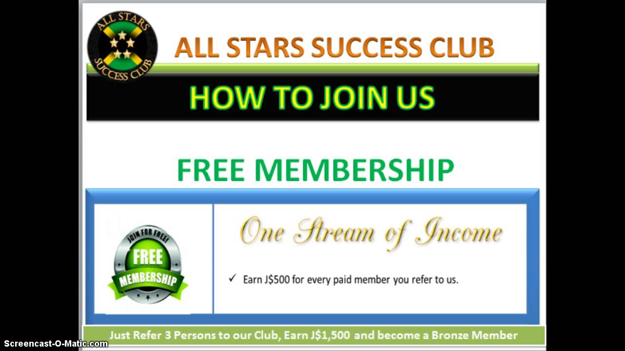 All Stars Success Club - YouTube