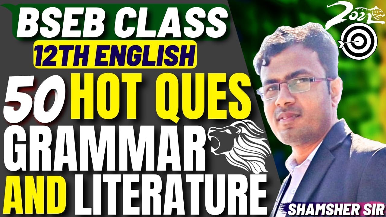 12th ka English objective questions 2023 | 12th class English objective ques of grammar 2023 ...