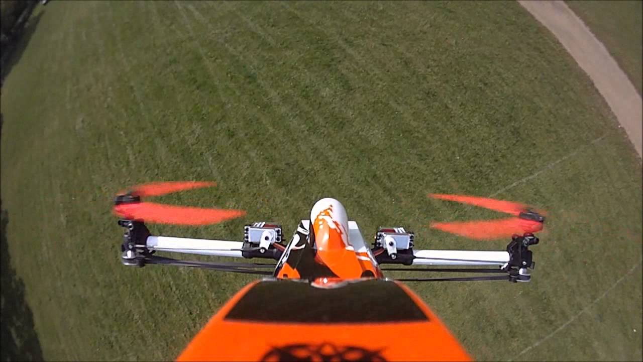Stingray 500 3D Quad another good thrashing - YouTube