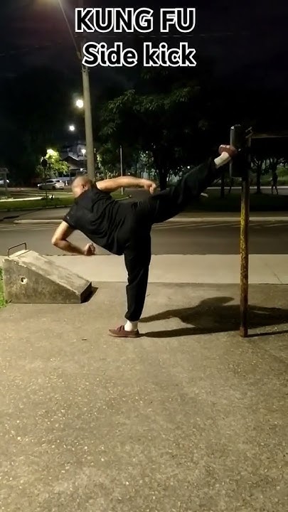 Kung Fu side kick - YouTube
