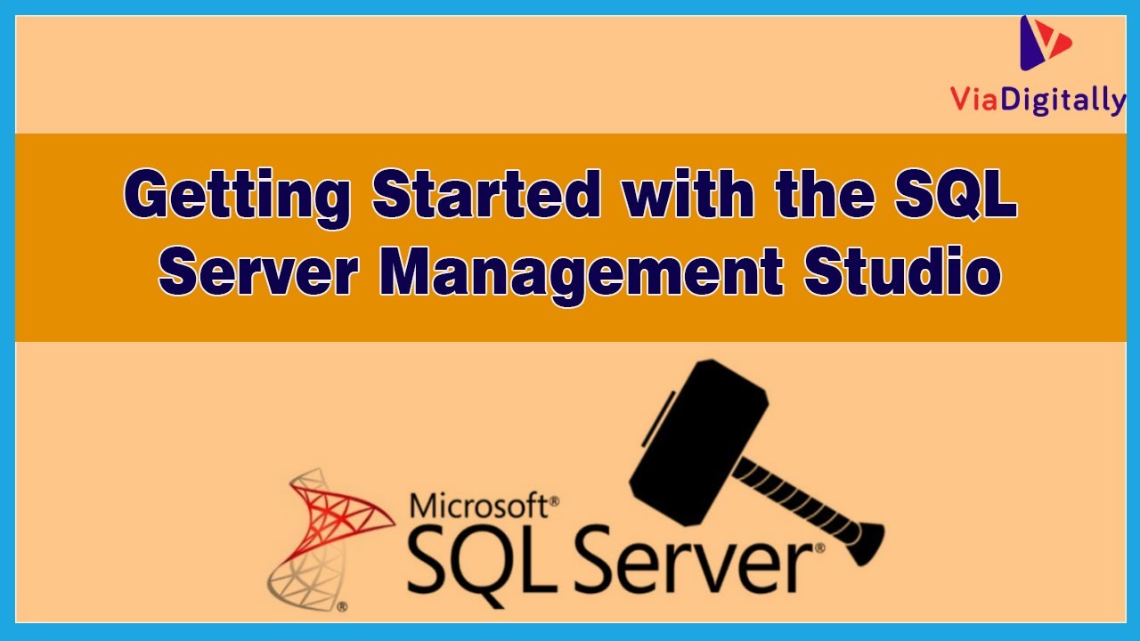 What is SQL Server Management Studio | Getting Started with the SQL ...