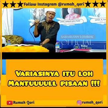 Terbaru Qori kh.syamsuri firdaus dengan variasi yang lagi viral - YouTube