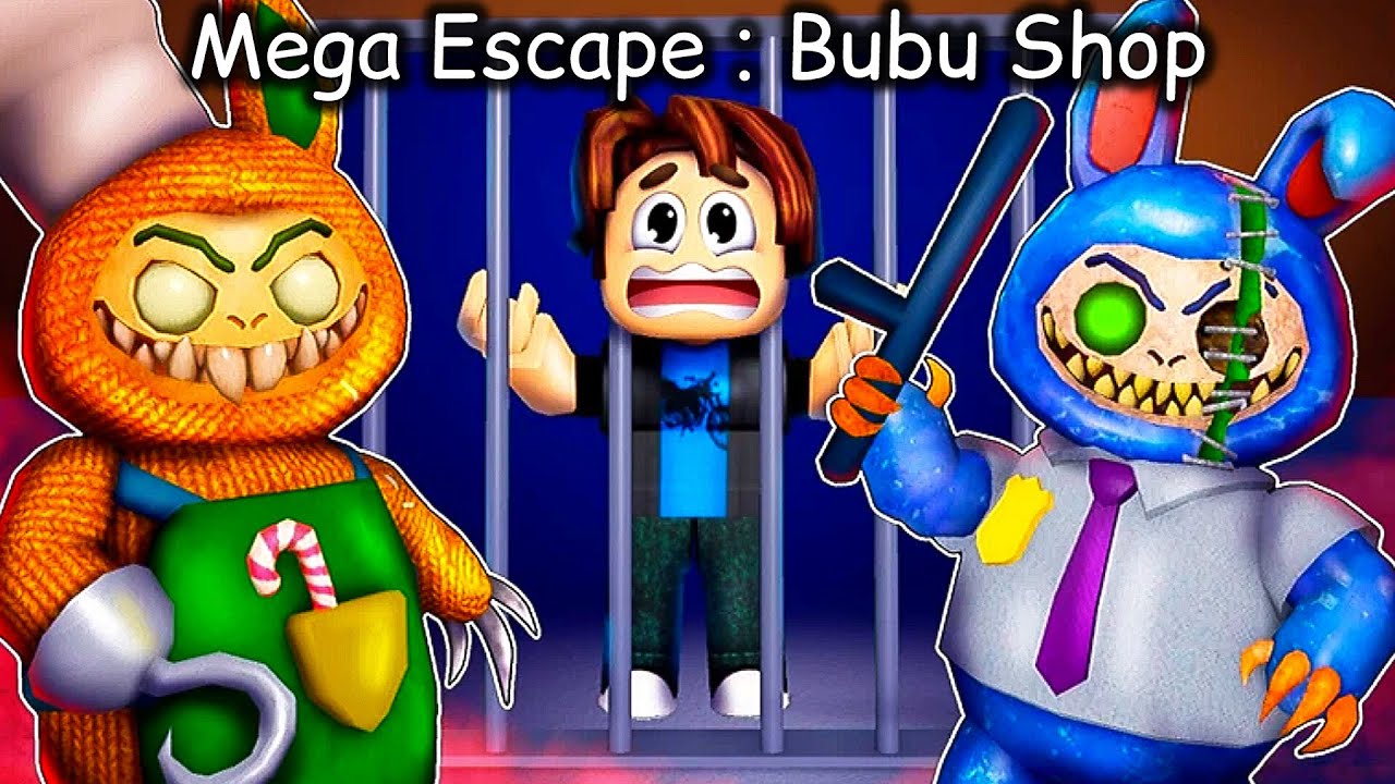 Mega Escape : Bubu Shop [Roblox] - Full Walkthrough, All Bosses #roblox ...