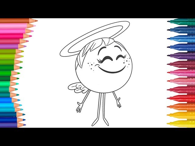 Dibujos De Emoji La Pelicula Para Colorear