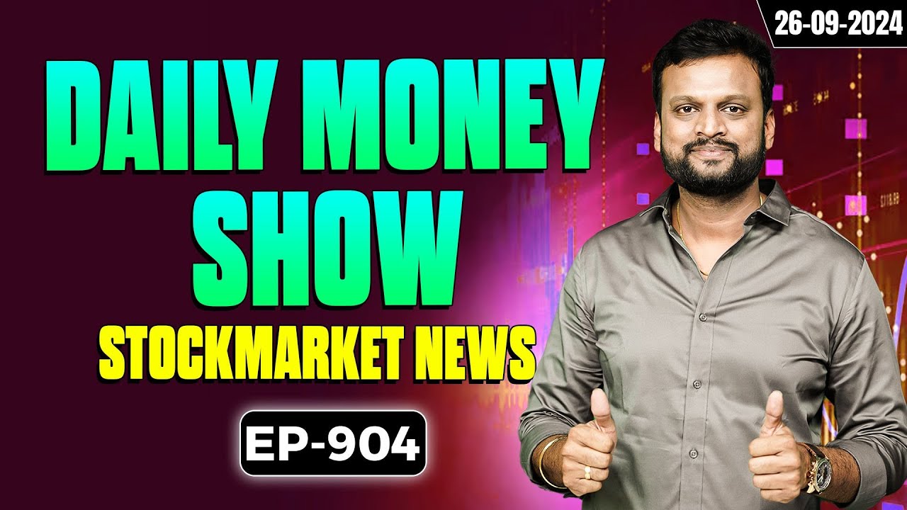 #904 Daily Money Show | Money Purse Stock Market News - YouTube