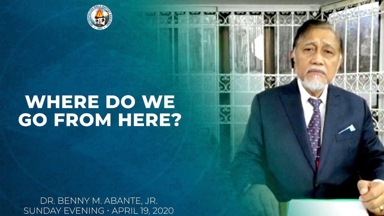 Spiritual Lesson #2: Where Do We Go From Here? - Dr. Benny M. Abante ...
