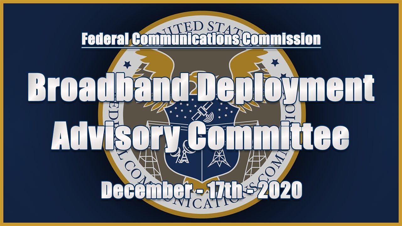 BDAC Meeting, December 2020 - YouTube