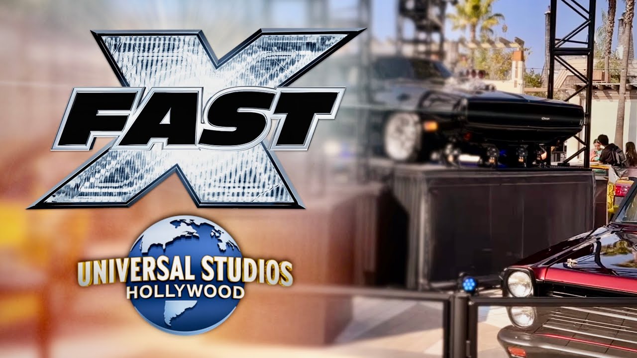 Fast X Cars at #UniversalStudios Hollywood #fastandfurious - YouTube