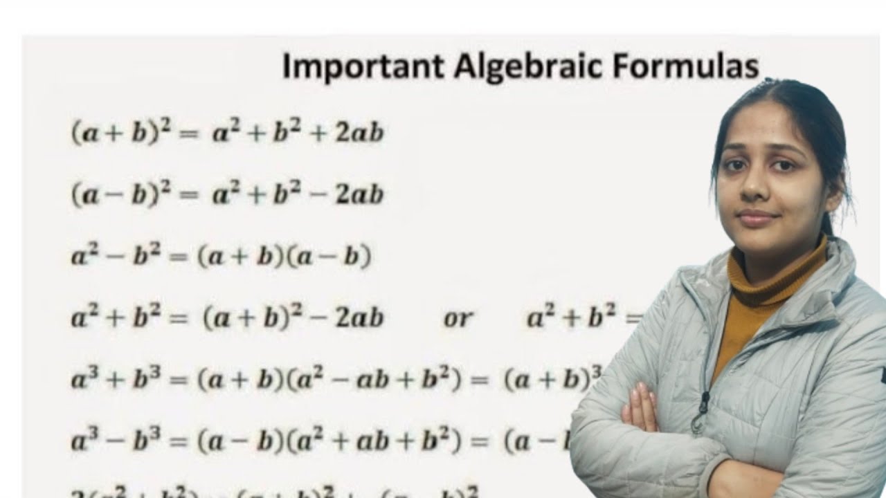 Basic algebra formulas | List of algebra formula | Important formulas ...