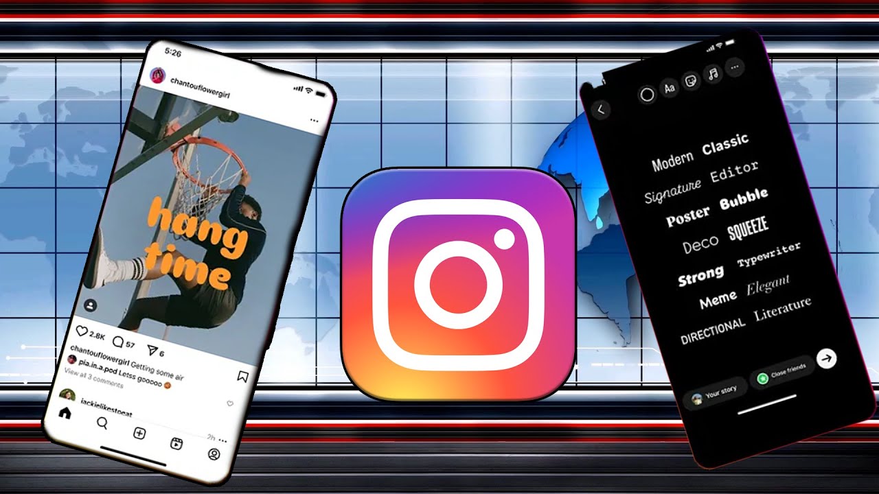 NEW fonts, Text Animation and Carousel updates come Instagram! - YouTube