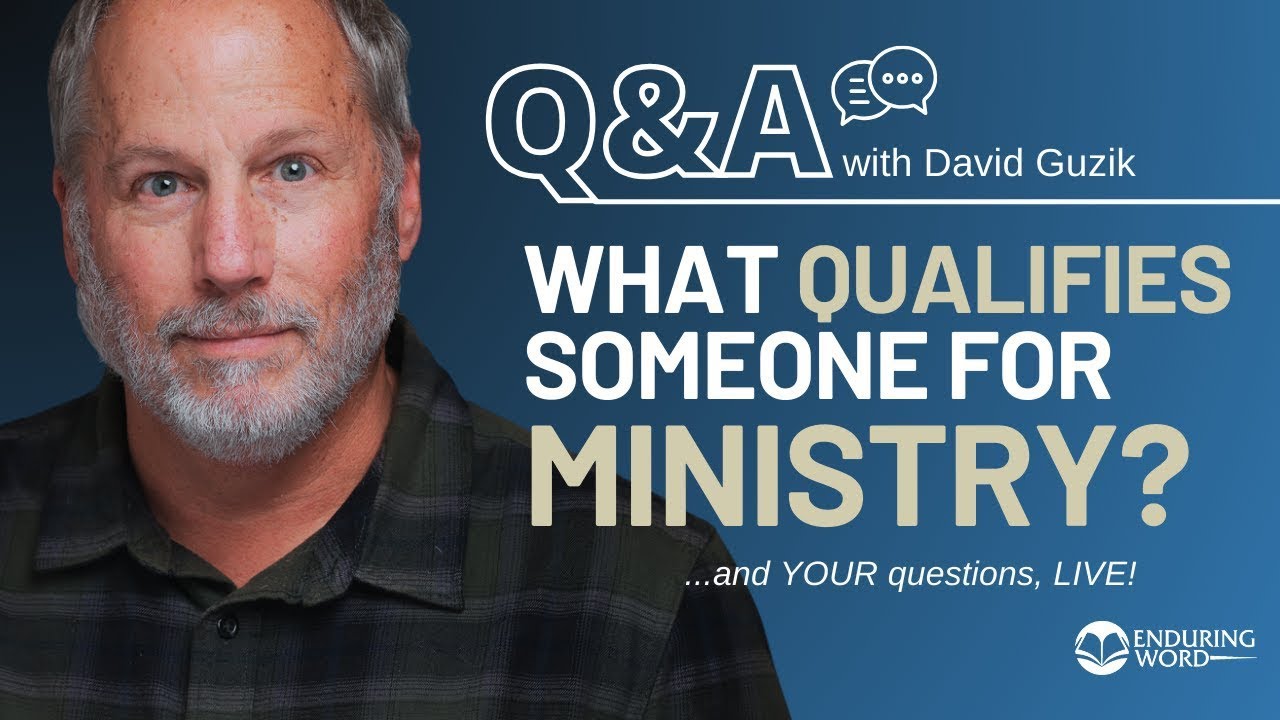 What Qualifies Someone For Ministry? LIVE Q&A from Sweden 🇸🇪 Jan 2 w ...