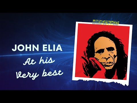 John Elia# at his very best #1 - YouTube
