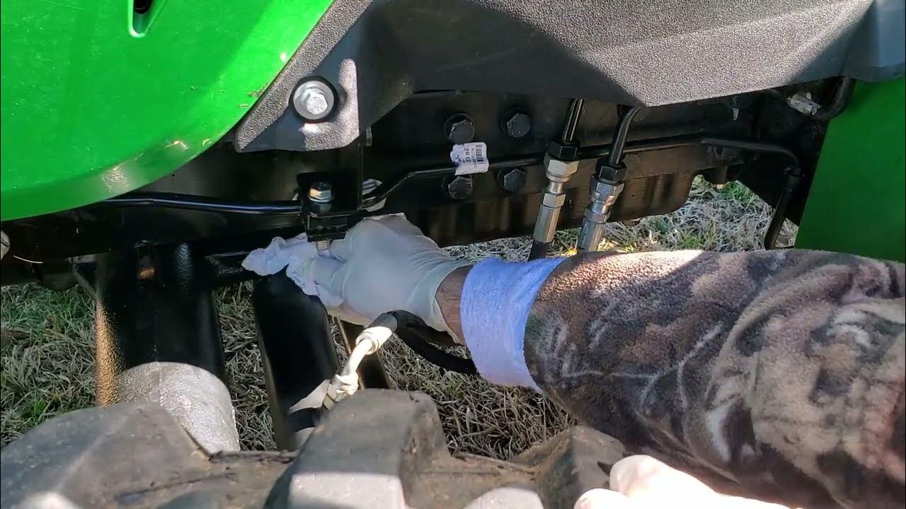 3038e Power Steering Hose Replacement - YouTube