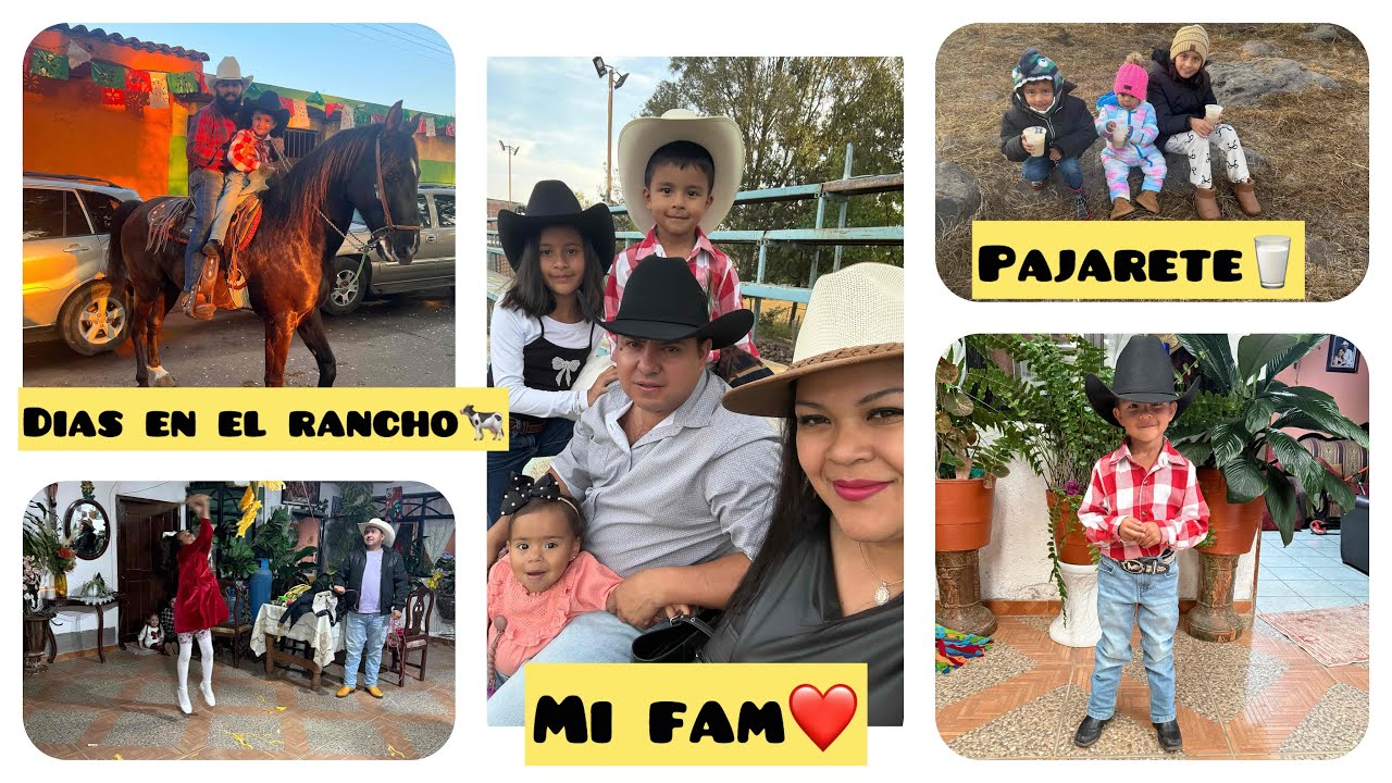 Días en el rancho 🌾 | Pajaretes, fiestas y momentos en familia ️ - YouTube
