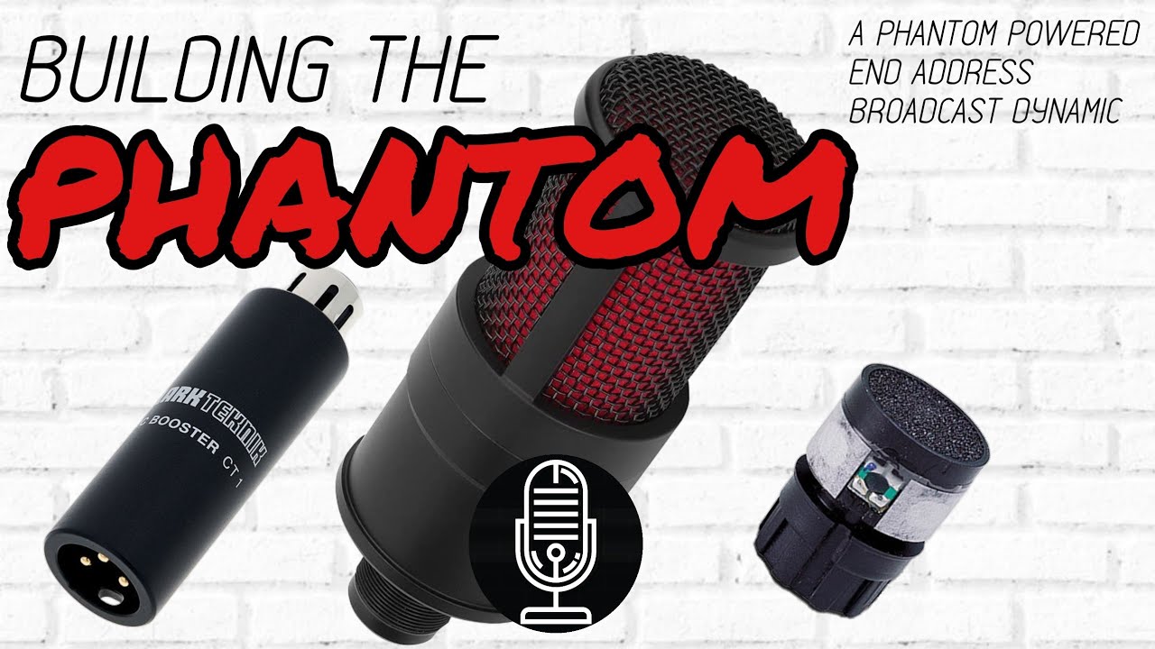 A DIY Phantom Powered Dynamic Microphone - $10 Condenser + Klark Teknik ...