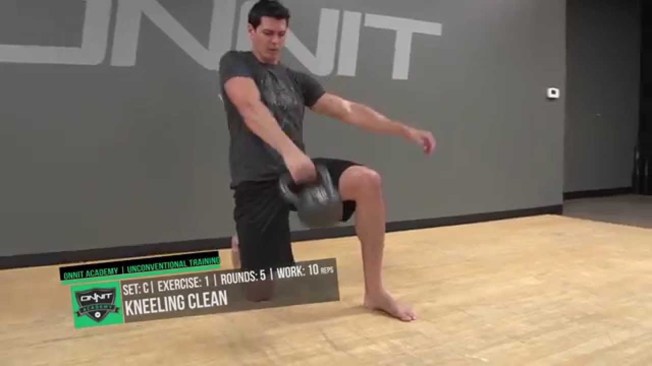 Split Stance Power Kettlebell Workout - YouTube
