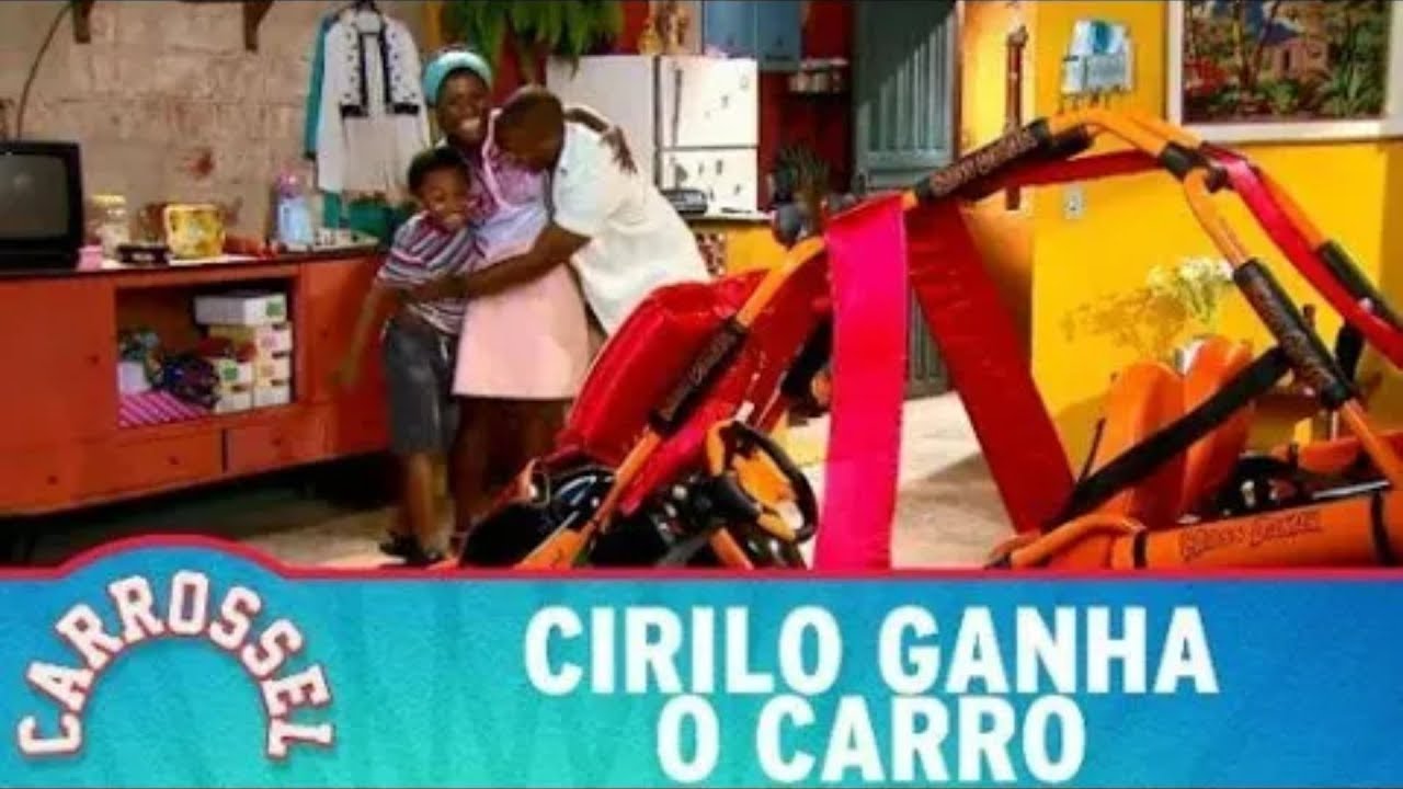 Cirilo ganha o carro | Carrossel - YouTube