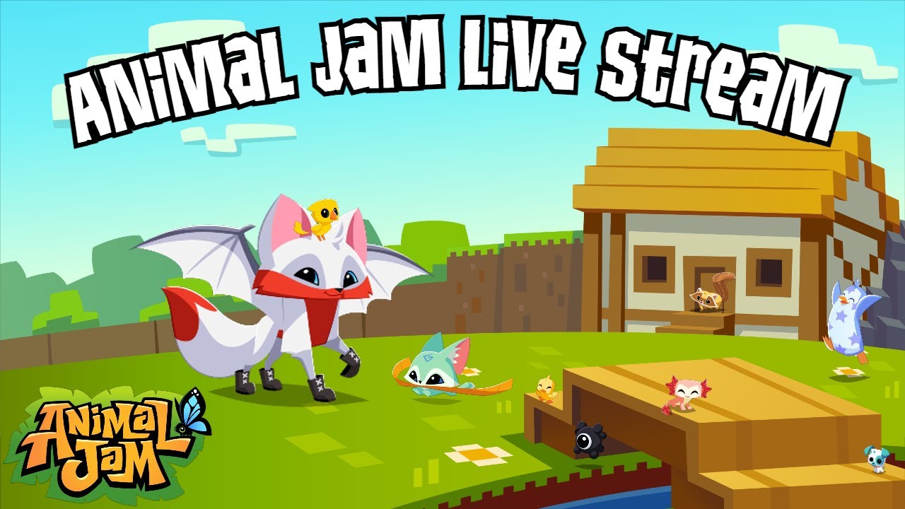 Animal Jam Play Wild Live Stream with Azure! Sapphire Drops, Fashion ...