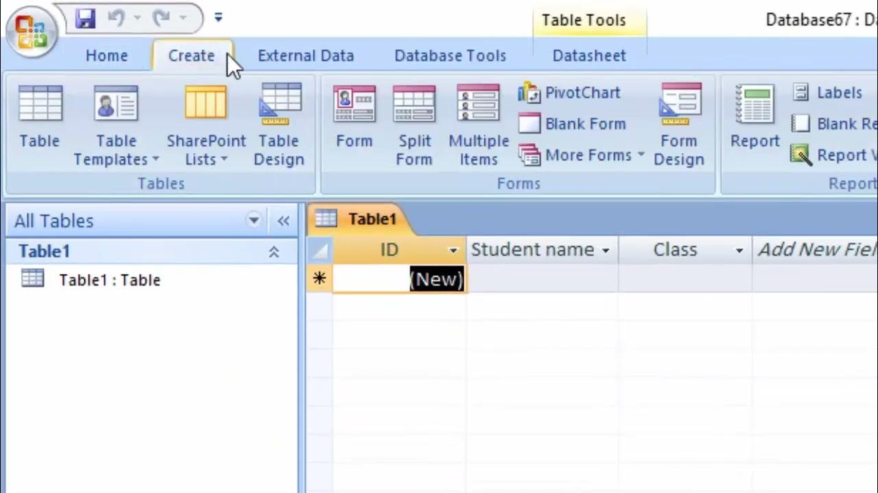 Button wizard is not showing in Microsoft access@COMPUTEREXCELSOLUTION - YouTube