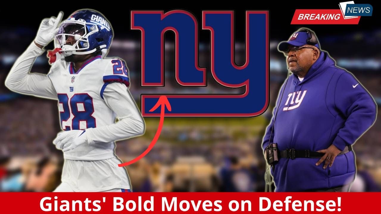 Giants Boost Defense: Coach Patterson's New Role & Flott's Rise! - YouTube