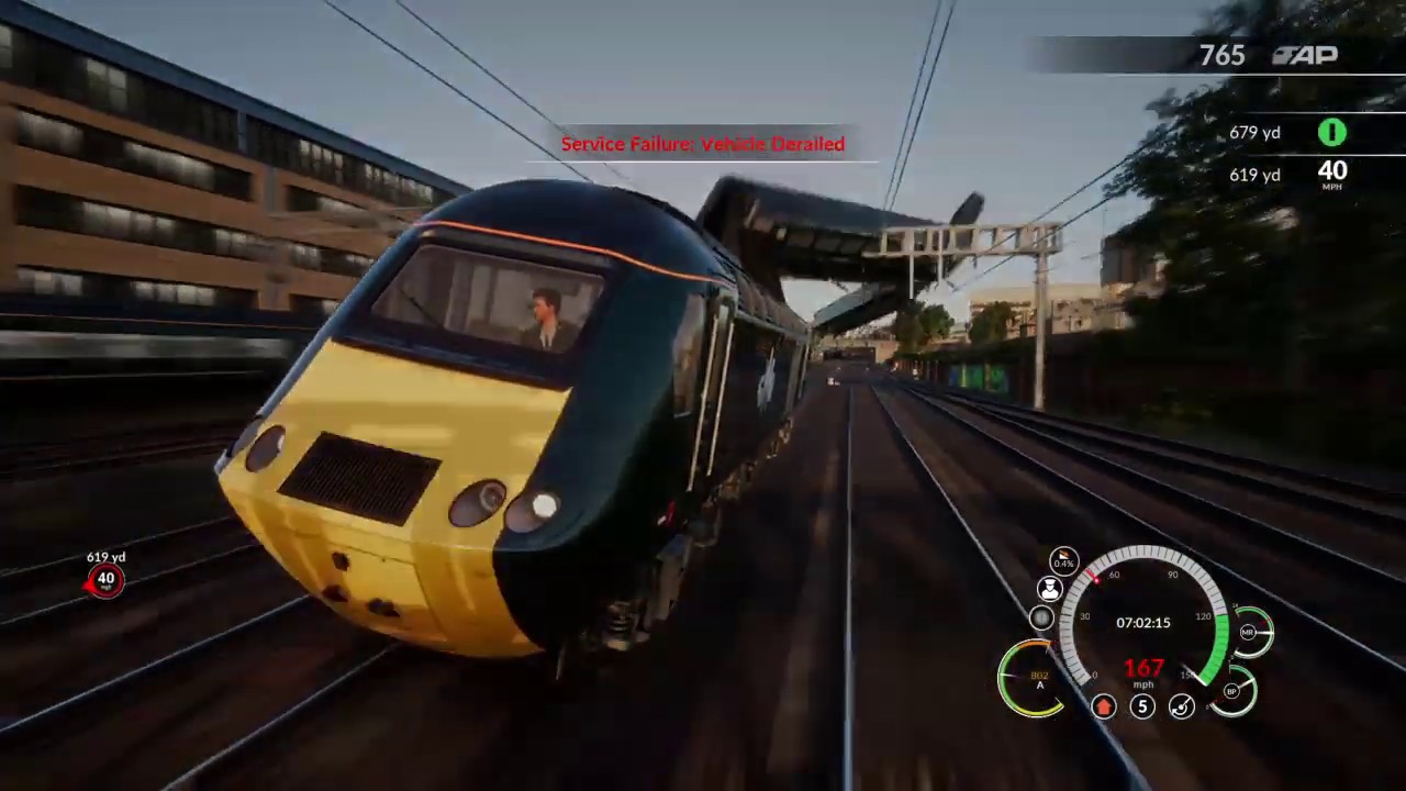 I drove a class 43 and crashed it - YouTube