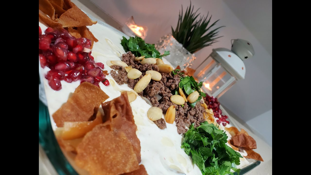 Feteh Hummus Middle Eastern Easy Food Recipe | طريقة تحضير فتة الحمص 😋 ...