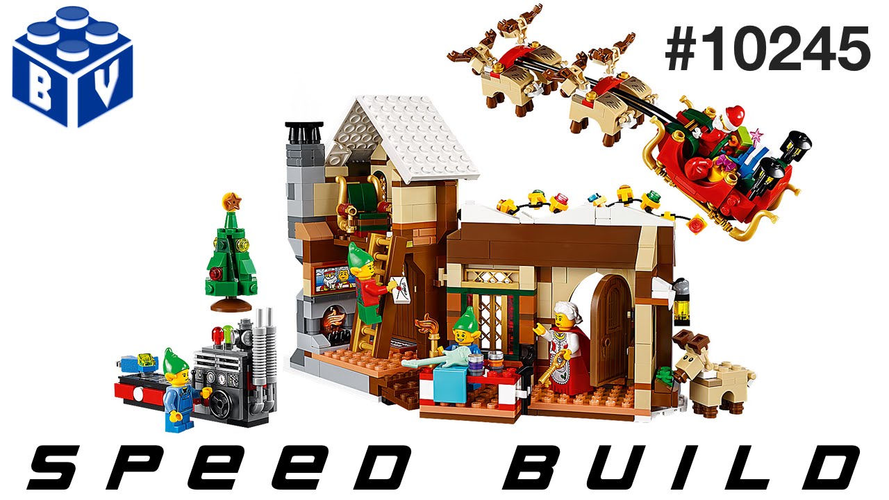LEGO Creator #10245 Santa's Workshop Speed Build - YouTube