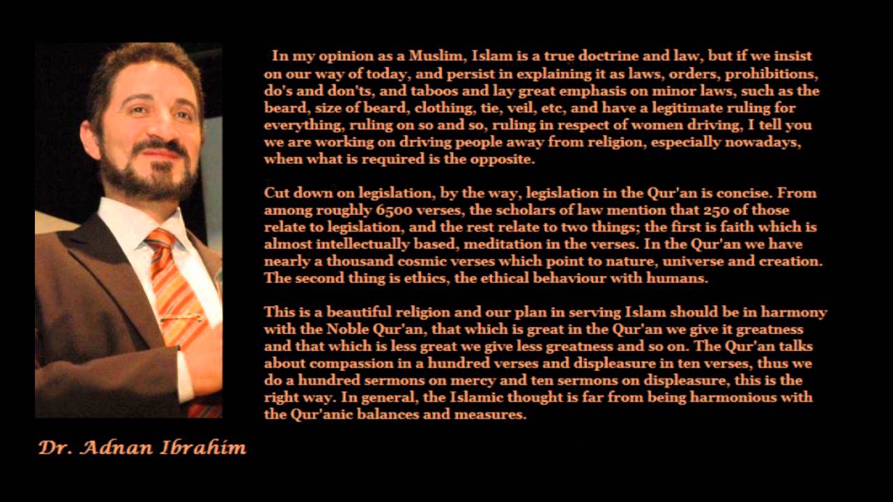 Concise Legislation - Dr. Adnan Ibrahim - YouTube