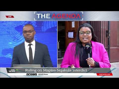 Nosiviwe Mapisa-Nqakula | Judgment expected in NA Speaker's urgent bid to block her arrest - YouTube