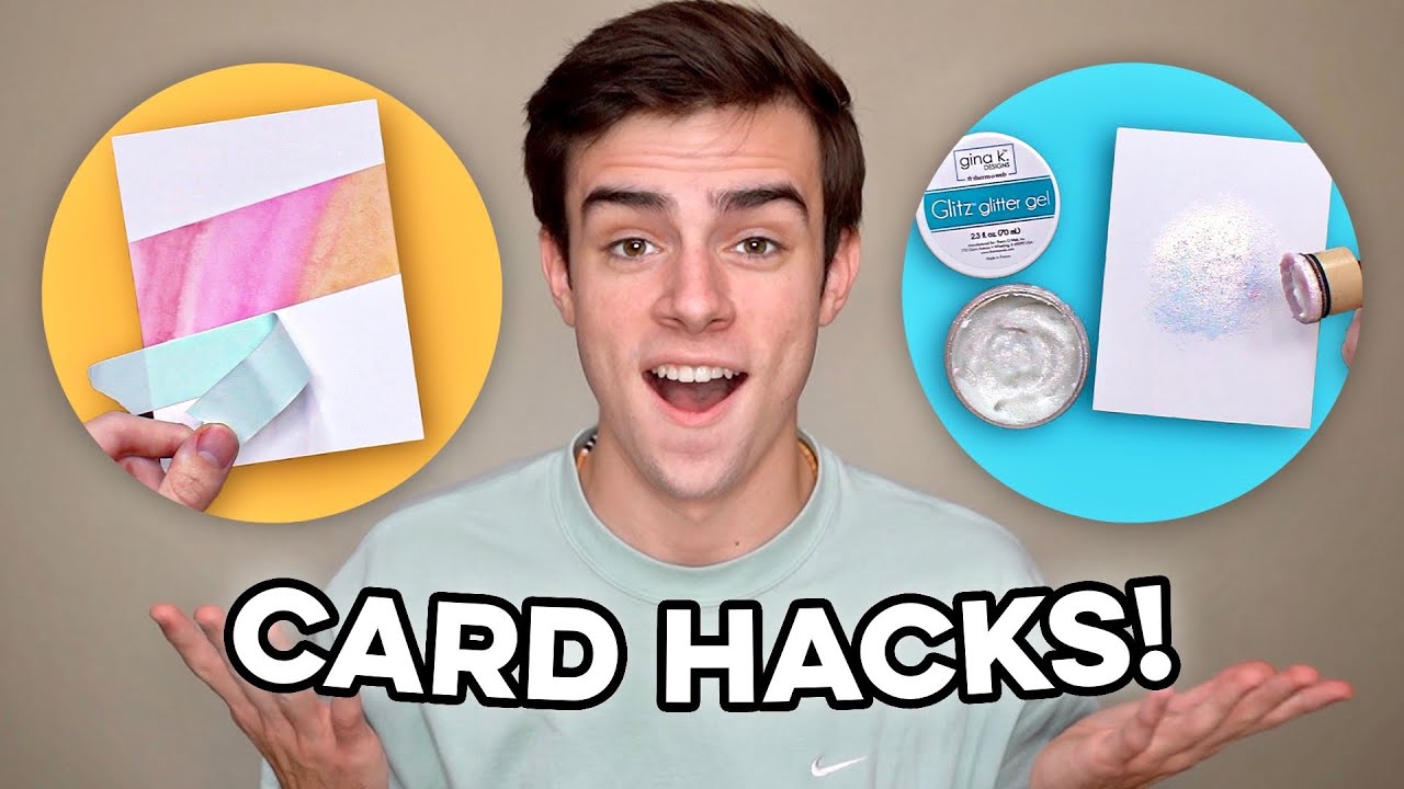 Cardmaking Hacks (Card Tips) That Will Make You SHOOK! - YouTube