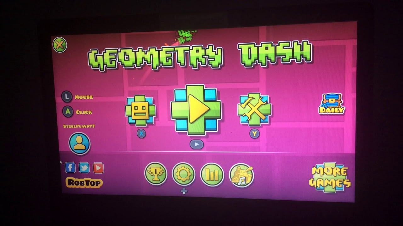 IM BACK geometry dash video - YouTube