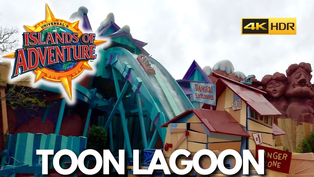 FULL Toon Lagoon Tour Islands of Adventure Orlando - YouTube